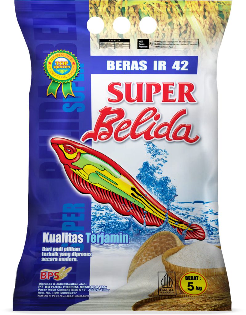 BERAS BELIDA – TOPI KOKI