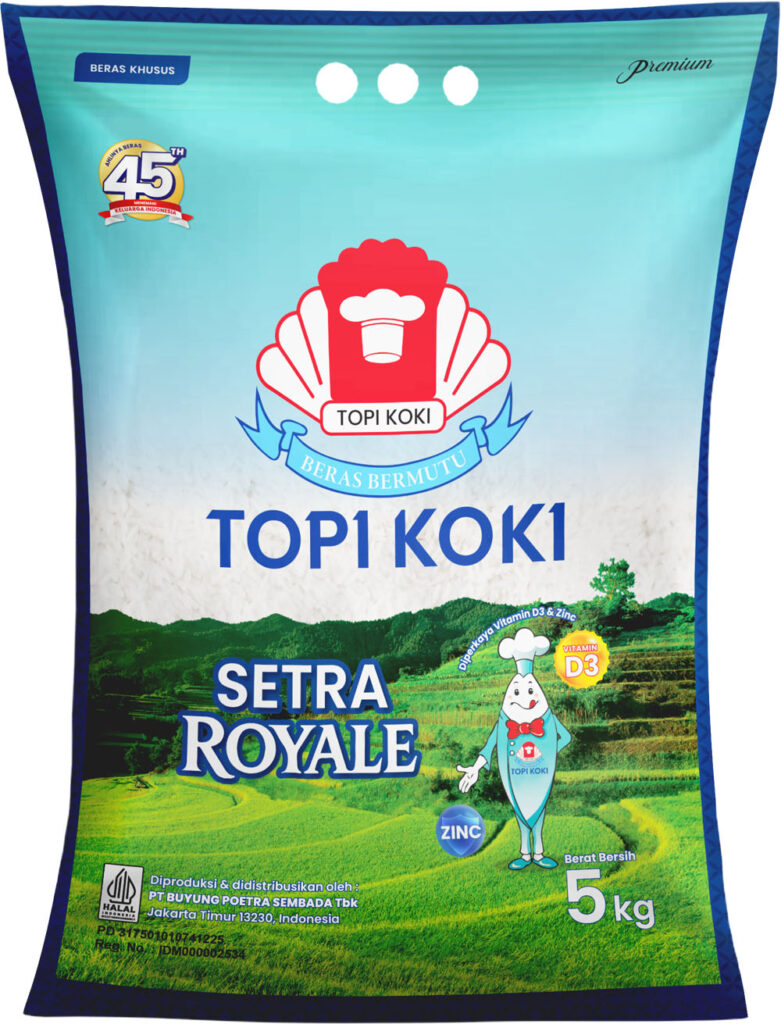 BERAS TOPIKOKI – TOPI KOKI